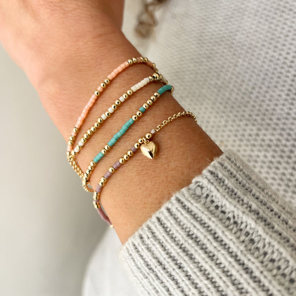 Stay Strong Morse Code Bracelet - LEILA