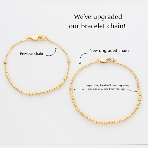 "Strength" Morse Code - LEILA