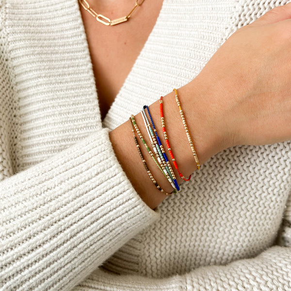 Morse Code Bracelet - LEILA