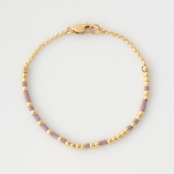 Forty and Fabulous Morse Code Bracelet - LEILA