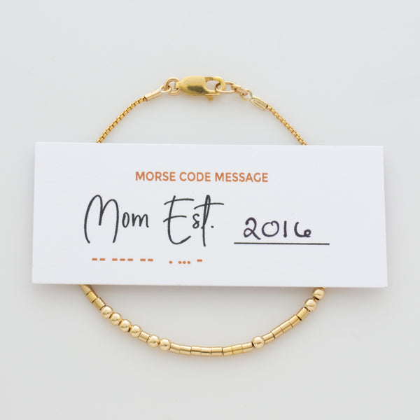 Mom/Family Morse Code Collection - LEILA