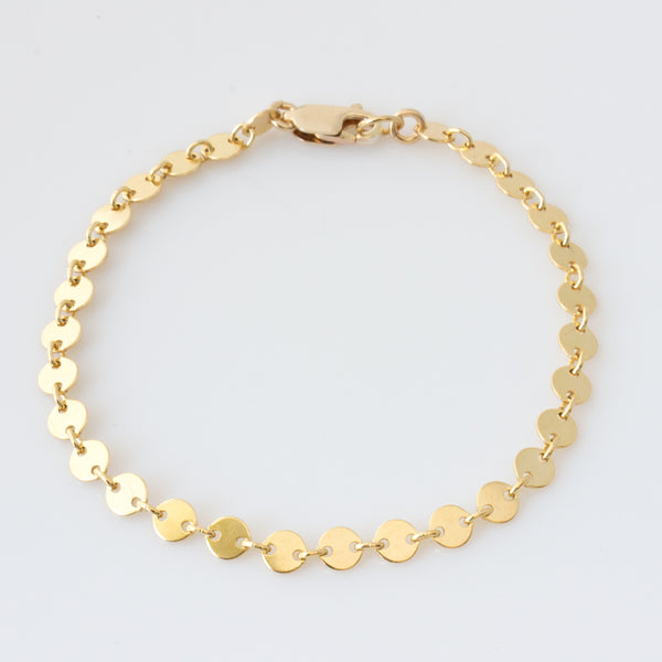 Coin Chain Bracelet - LEILA